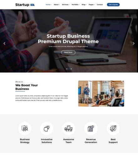 Drupal 10 Themes and Templates - DrupalThemes.io