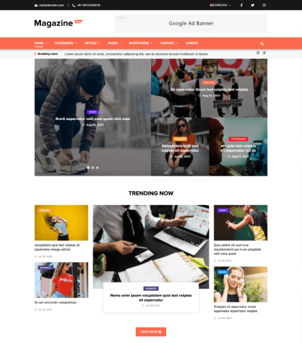 Drupal 10 Themes and Templates - DrupalThemes.io