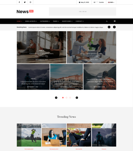 Drupal 10 Themes and Templates - DrupalThemes.io