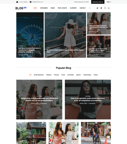 Drupal 10 Themes and Templates - DrupalThemes.io